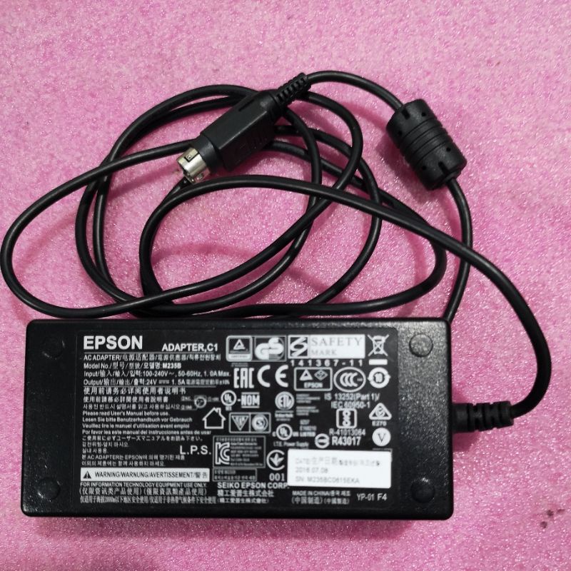 Jual Power Supply Adapter C1 Printer Epson TM-U220 TM-T88 TM-T82 ...