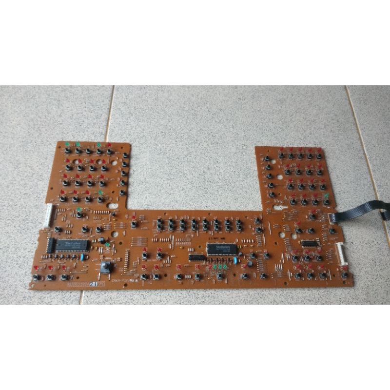 Jual papan panel u keyboard technics kn 1600 minus potensio rotari ...