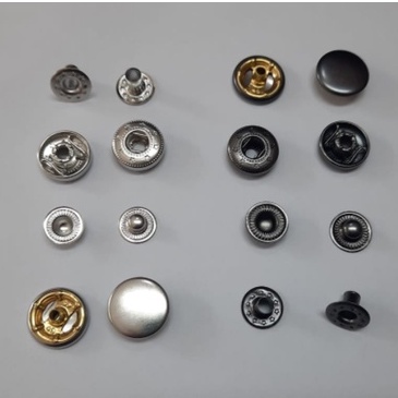 Jual 50 Pcs Kancing Cetet Knop Snap Button 15mm 7050 7060 48 40 Brass ...