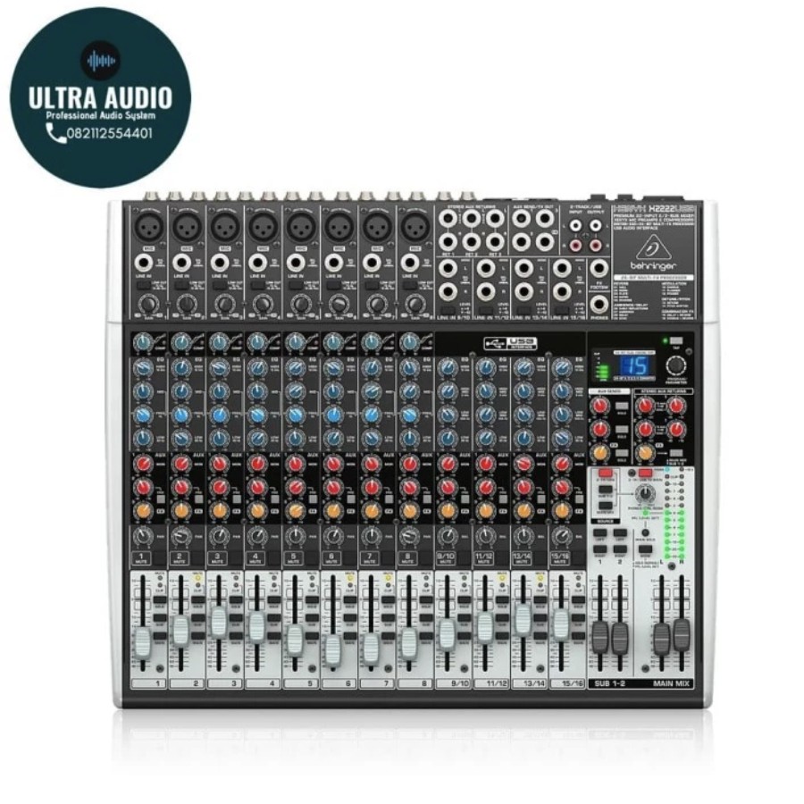 Jual Behringer XENYX X2222USB / X 2222 USB / X2222 USB / X-2222USB / X ...