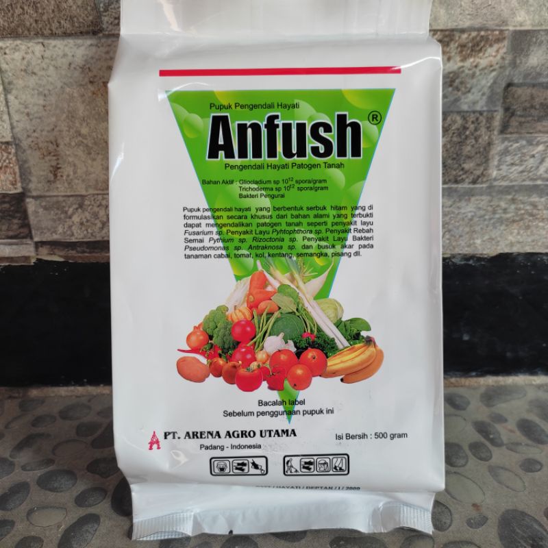 Jual Anfush 500 gr pengendali hayati patogen tanah trichoderma bakteri ...
