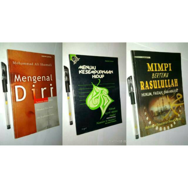 Jual (Original) Paket 3 Buku Tentang Keislaman (Cek Photo & Rincian ...