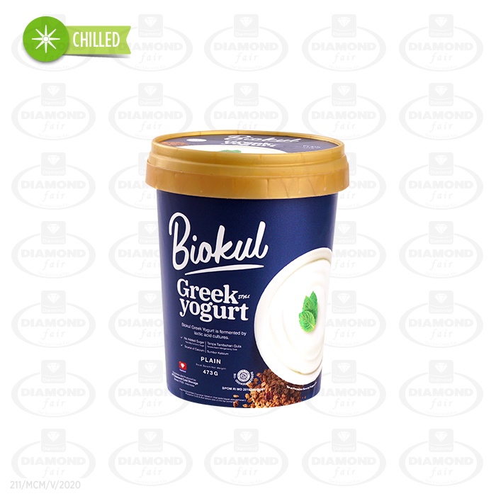 Jual BIOKUL GREEK YOGURT 473 GR | Shopee Indonesia