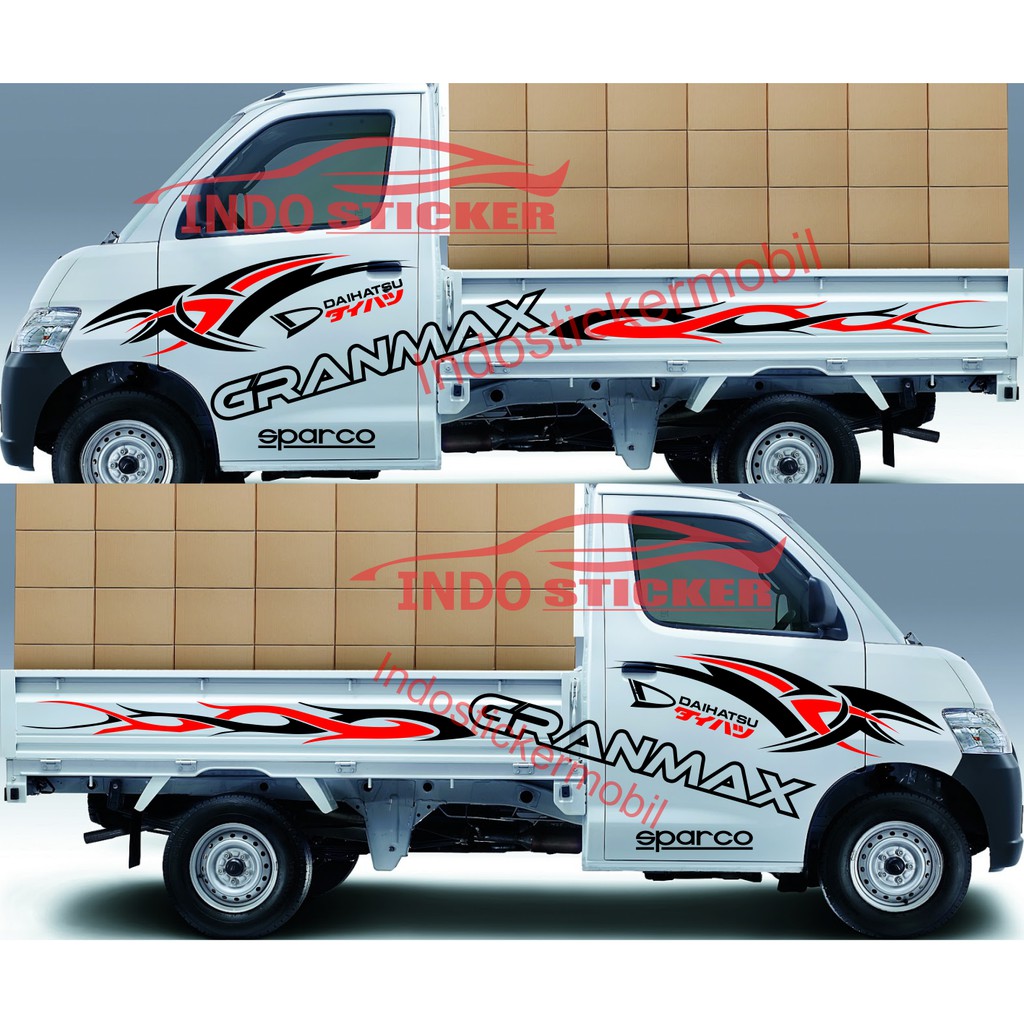 Jual Stiker mobil pickup granmax stiker sticker mobil pick up daihatsu ...