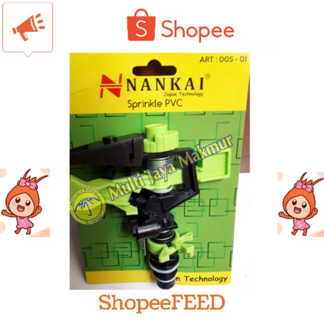Jual Semprotan Sprinkle PVC NANKAI / Semprotan Air Springkel Sprinkel ...