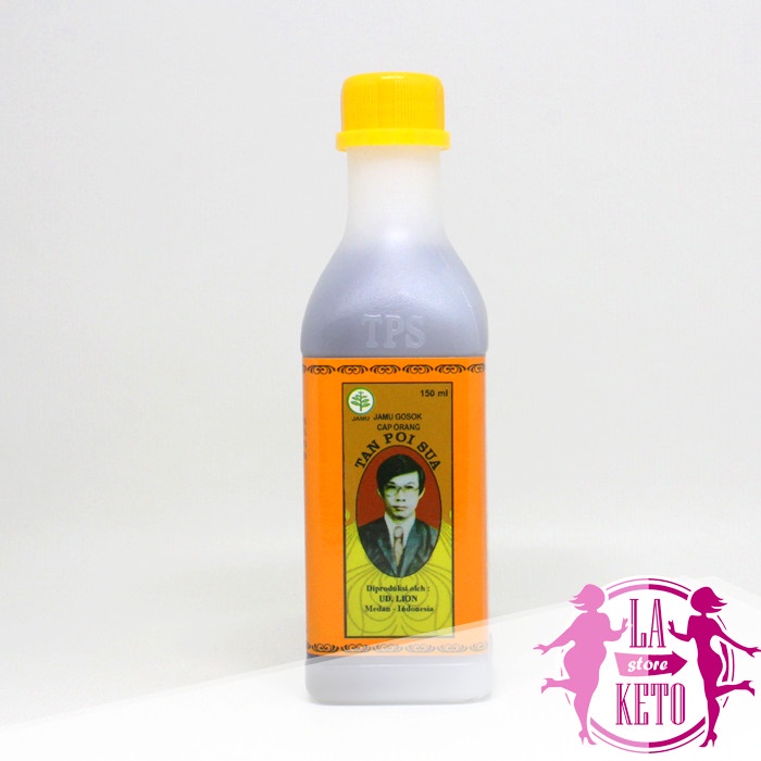 Jual LA KETO - TAN POI SUA | JAMU GOSOK CAP ORANG @150ml | Shopee Indonesia