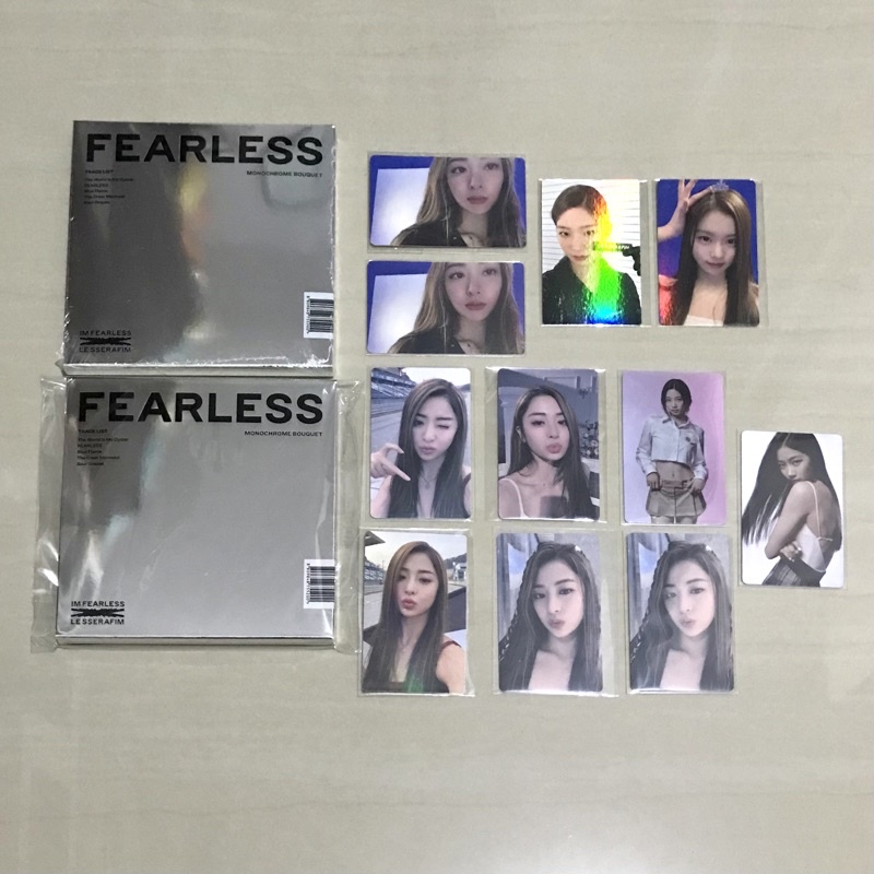 Jual [READY STOCK] LE SSERAFIM FEARLESS MONOCHROME BOUQUET ALBUM ...