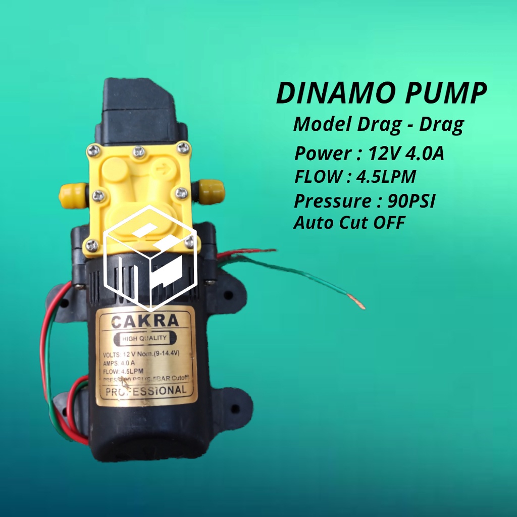Jual Pompa Air DC 12V / Dinamo Pump Assy Sprayer / Cuci Mobil Motor AC ...
