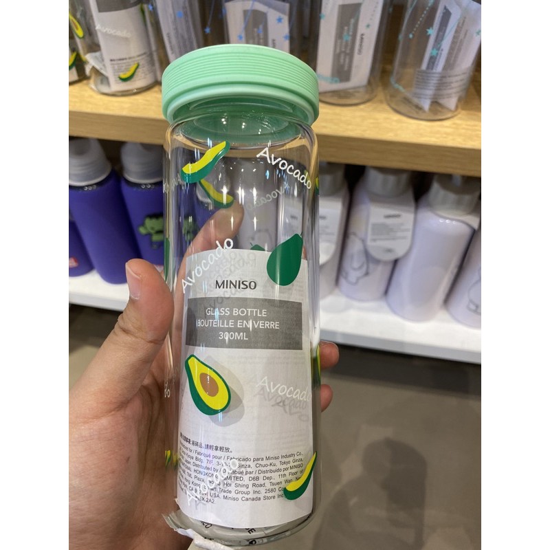 Jual MINISO GLASS BOTTLE FRUIT (MINISO BOTOL MINUM MOTIF BUAH) | Shopee ...