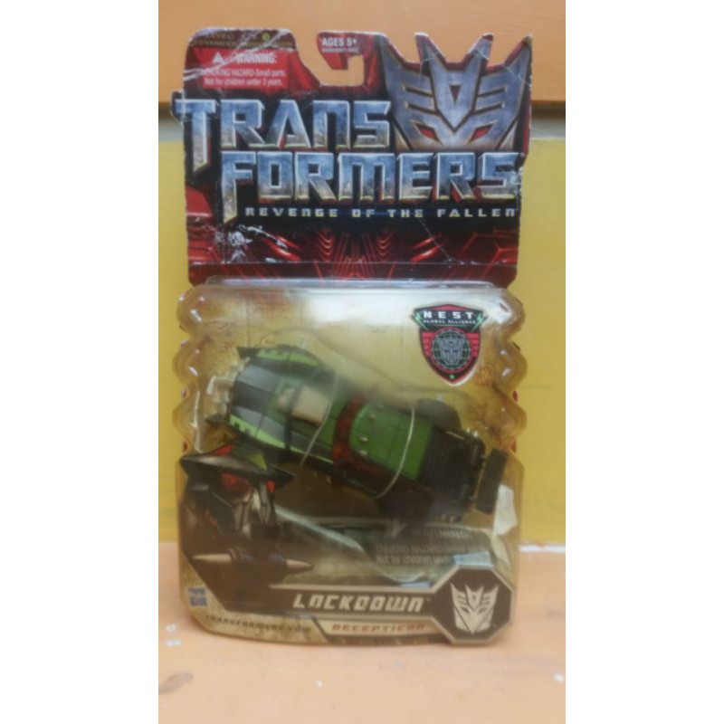 Jual Robot Transformers ROTF Decepticon Lockdown - Deluxe Class ...