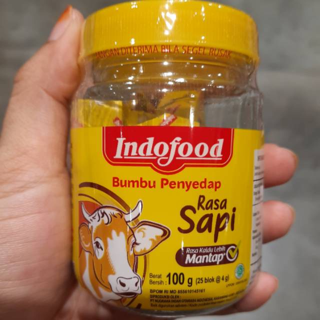 Jual BUMBU PENYEDAP RASA SAPI INDOFOOD 100gram | Shopee Indonesia