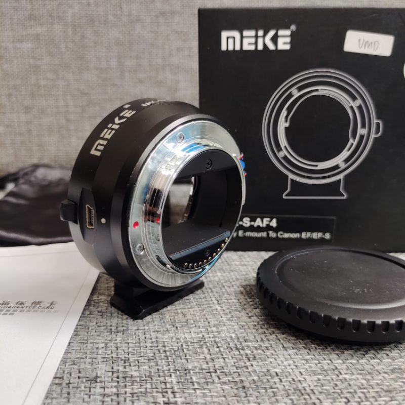 Jual Meike MK S AF4 Adapter Lensa Auto Focus Canon EF to Sony Emount EF ...