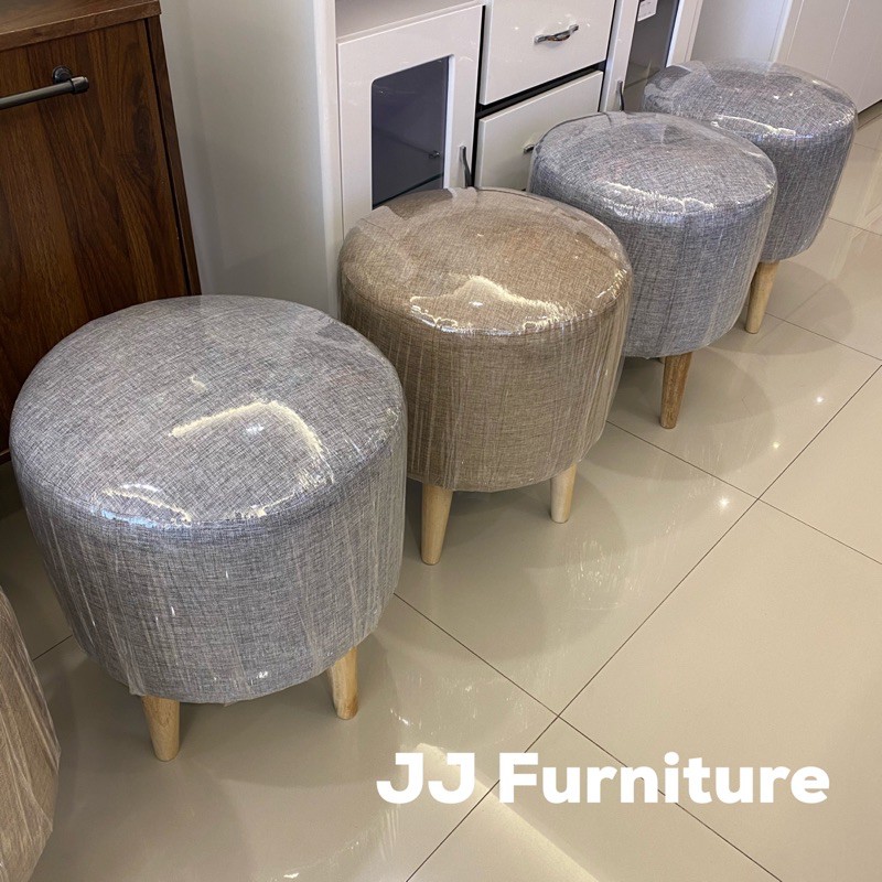 Jual kursi stool / sofa kecil / sofa puff bulat / sofa bulat / sofa ...