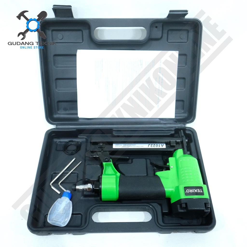 Jual Mesin Paku Tembak Angin TEKIRO A1022J / Mesin Tembak Staples 1022J ...
