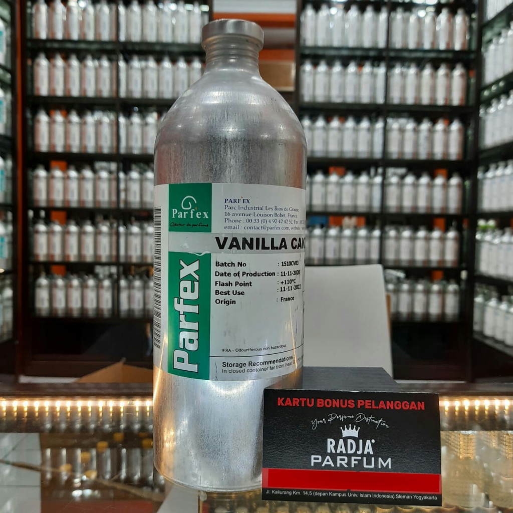 Jual VANILLA CAKE BY PARFEX KEMASAN SEGEL PABRIK 1KG SEARAH VANILLA ...