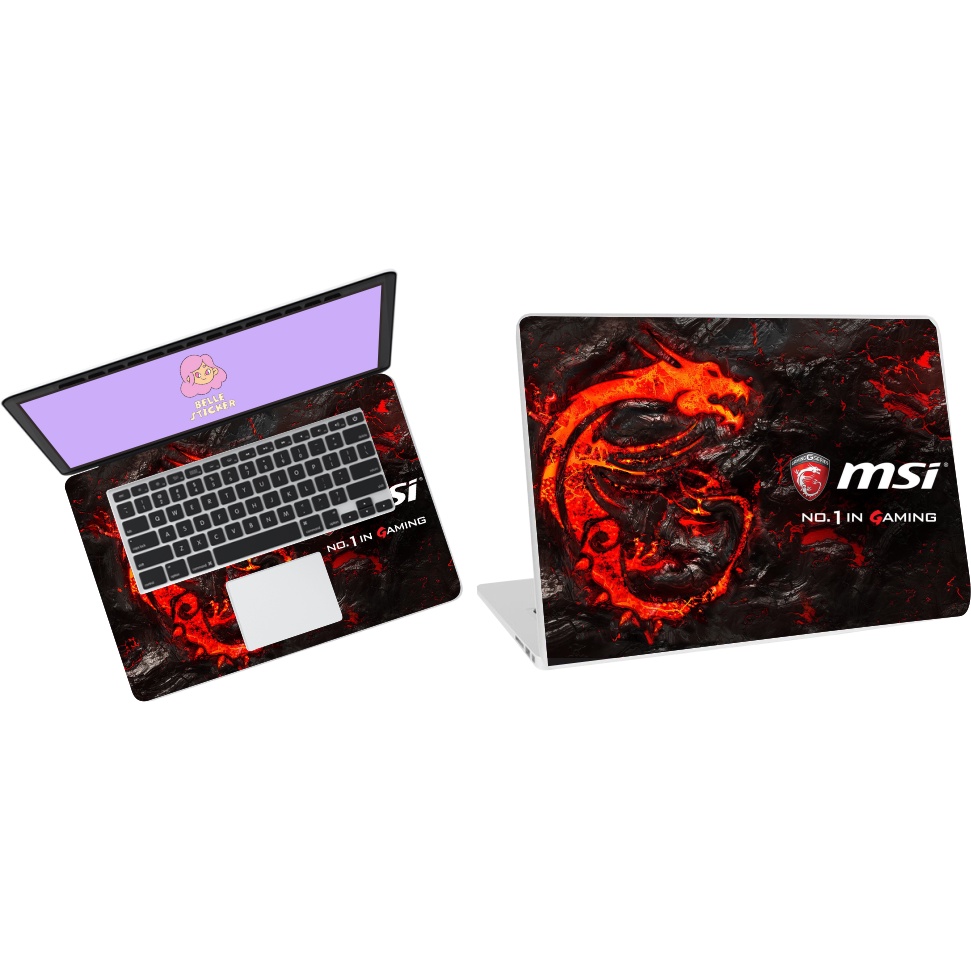 Jual Garskin Sticker MSI Gaming Laptop Cover Protector Notebook Skin ...