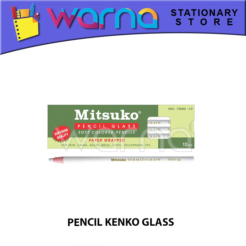 Jual PENCIL PENSIL KENKO MITSUKO GLASS KACA | Shopee Indonesia
