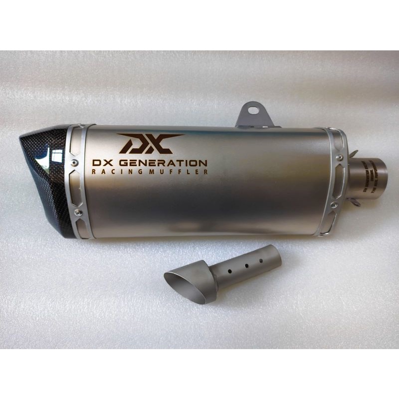 Jual Knalpot ORIGINAL DX RvR Long (FULL SYSTEM) NMax, XMax, Aerox, Lexi ...