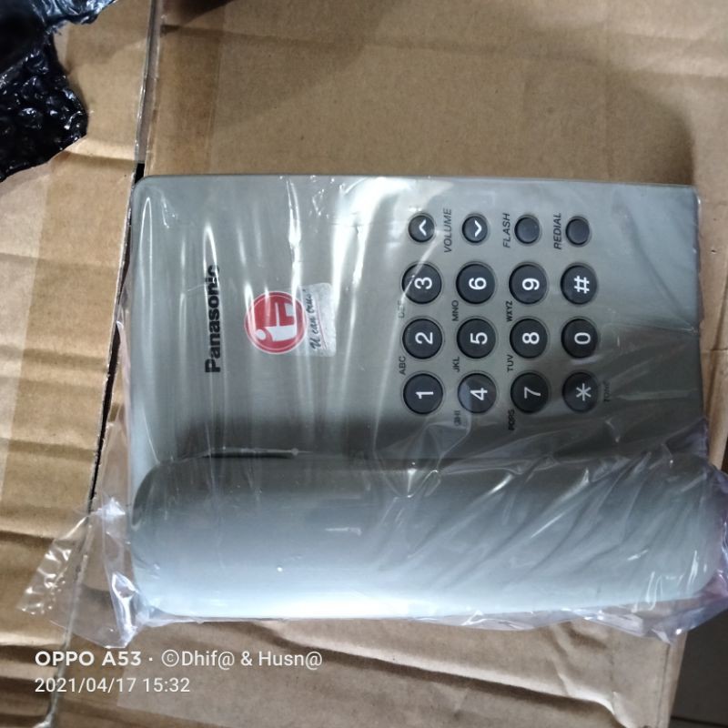 Jual Telepon Rumah dan Kantor Panasonic KX TS505 Second | Shopee Indonesia
