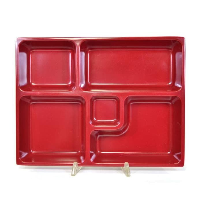 Jual Harazakida Piring Sekat Melamin PC1110 Bento Kotak 10 Inch Tanpa ...