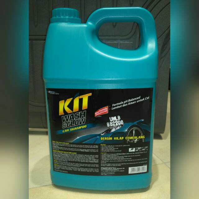 Jual KIT Wash and Glow car shampoo sampo mobil GALON 3,7 Liter | Shopee ...