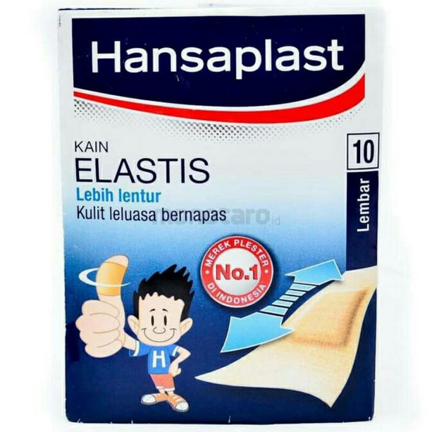 Jual Plester Hansaplast Kain Elastis isi 10Lembar | Shopee Indonesia