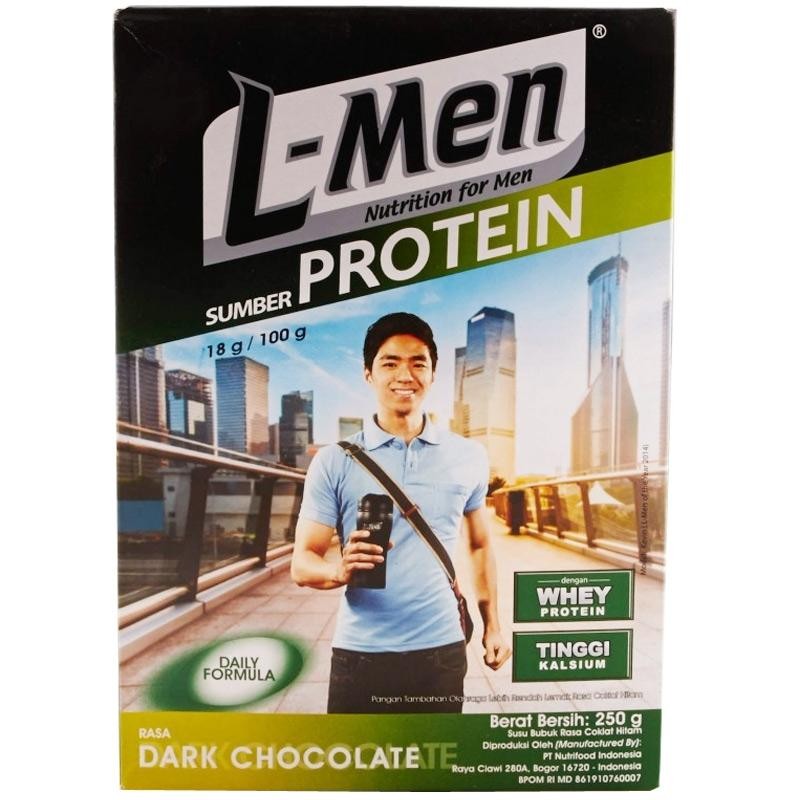 Jual L-Men Daily Dark Chocolate 250G | Shopee Indonesia