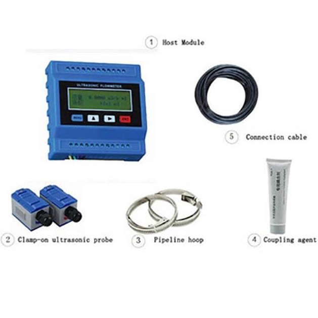 Jual Ultrasonic Flow Meter Tuf2000M Liquid Flowmeter Tuf-2000M 50-700Mm ...