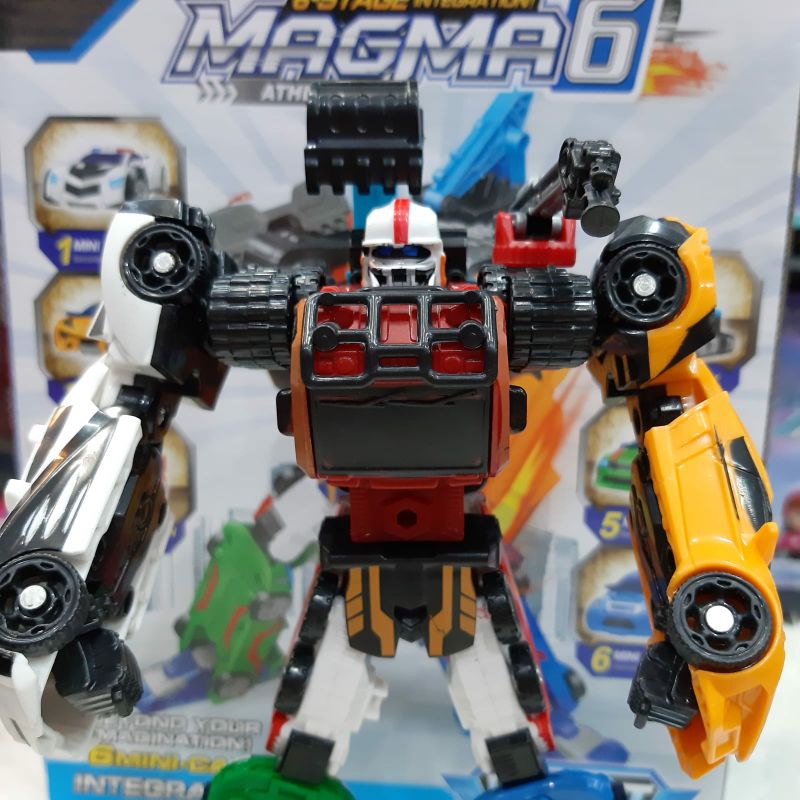Jual Robot Magma 6 robot tritan robot Quartran bisa berubah jadi mobil ...