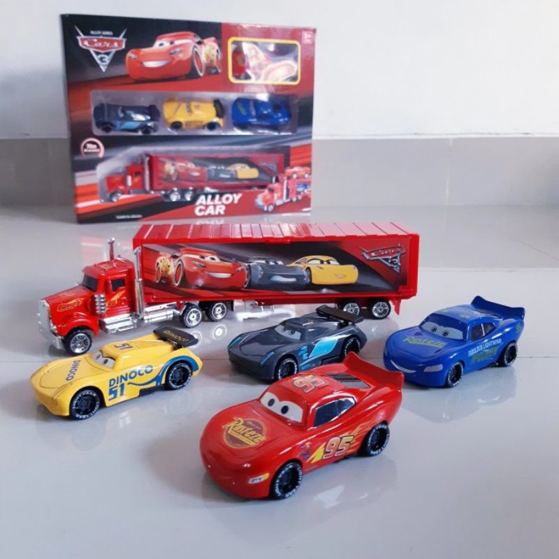 Jual MAINAN MOBIL SET DIECAST MOBIL CARS MC QUEEN- Mainan Miniatur ...