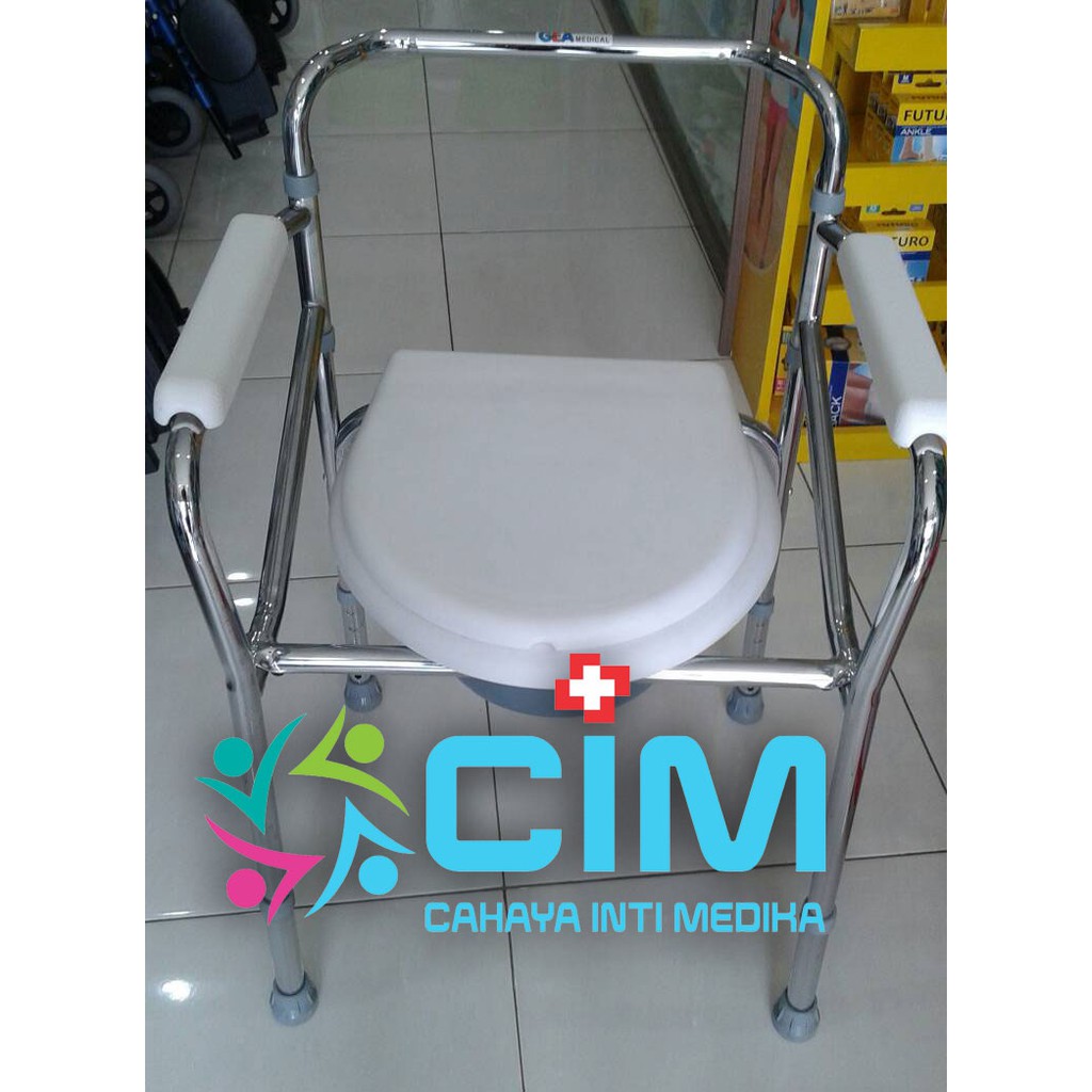 Jual Commode Chair FS 894 - (Kursi BAB) Stainless | Shopee Indonesia