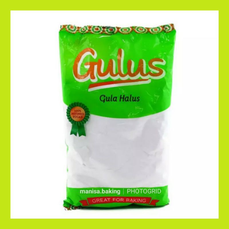 Jual GULUS GULA HALUS 500 GR KEMASAN ASLI ORIGINAL | Shopee Indonesia