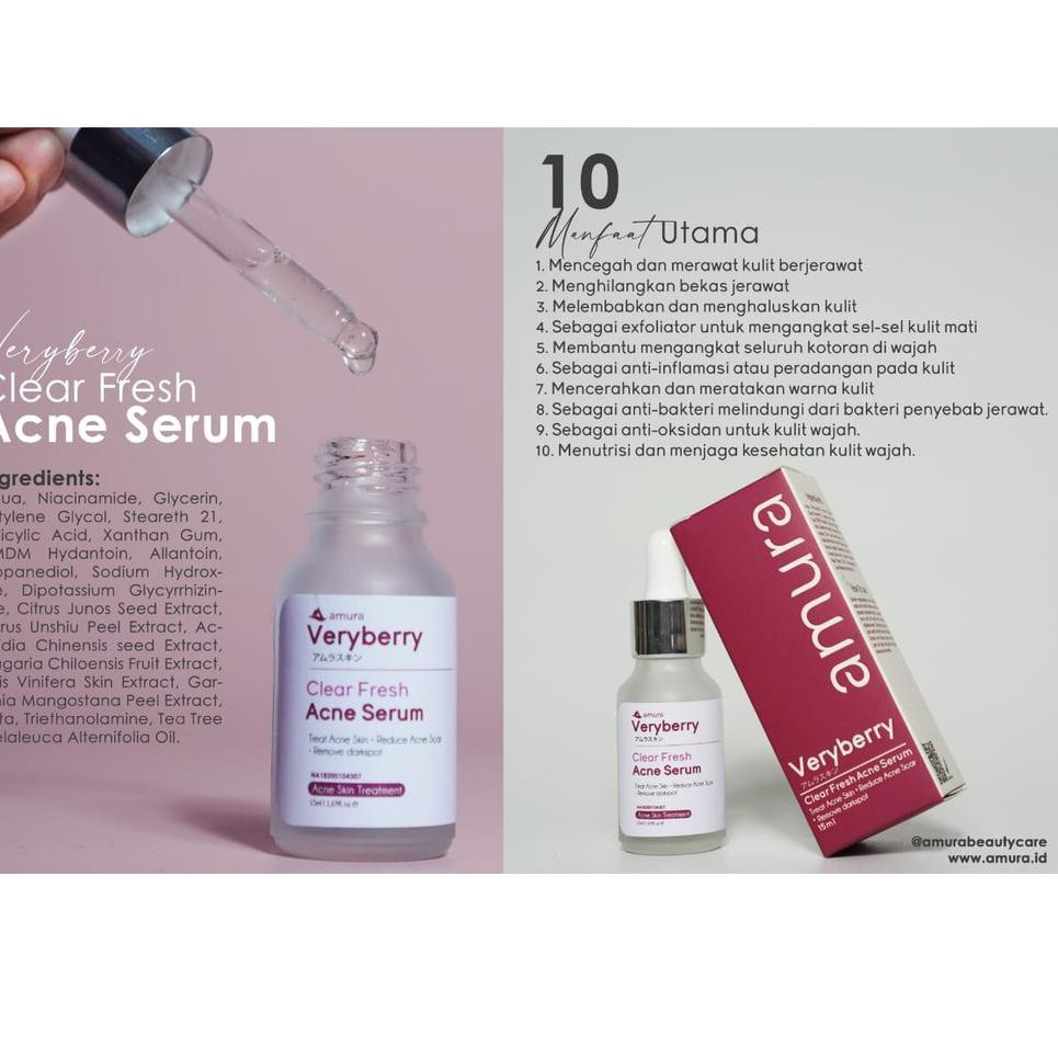 Jual SERUM AMURA (GOLD,ACNE,VIT C) ORIGINAL (ART. J5103) | Shopee Indonesia