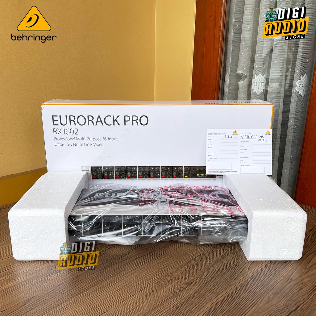 Jual Audio Mixer Behringer Eurorack RX1602 V2 - 16 Channel Line Rack ...