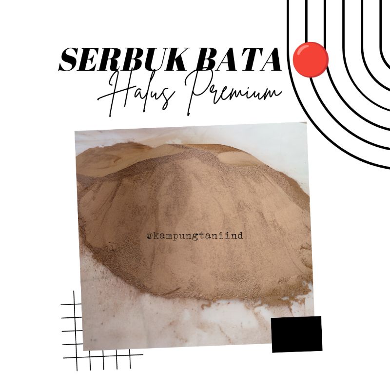 Jual Bubuk Serbuk Pasir Batu Bata Merah Halus Bahan Telur Asin | Shopee ...