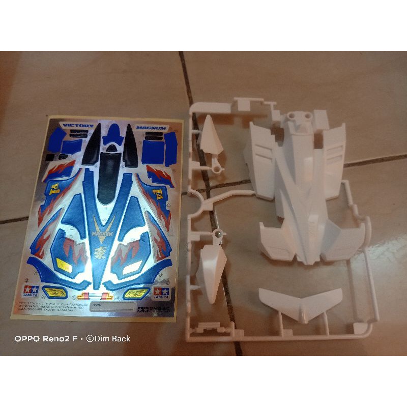 Jual Tamiya 19434 Bodi Body Victory Magnum Premium + Decal + Dus Manual ...