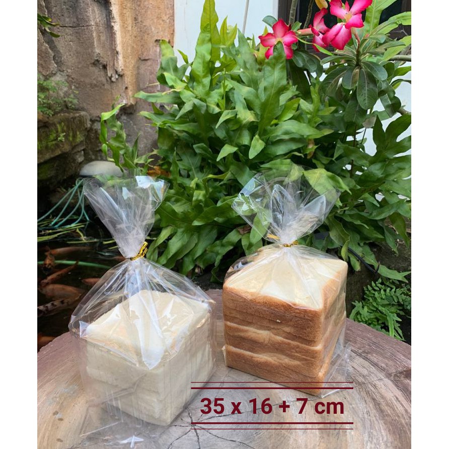 Jual Kantong plastik PP polos untuk Roti tawar | Shopee Indonesia