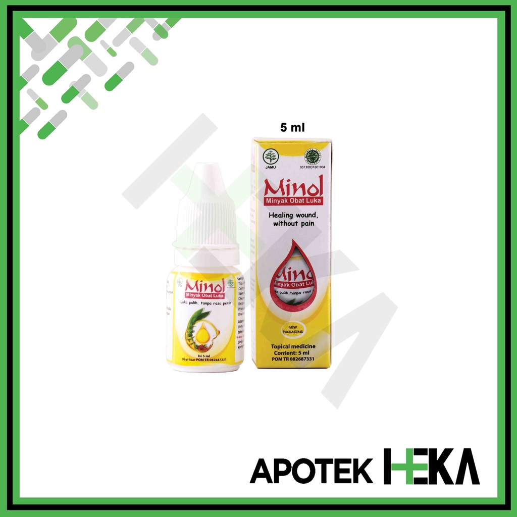 Jual Minol Minyak Obat Luka - Membantu Meringankan Luka, Memar, Bengkak ...