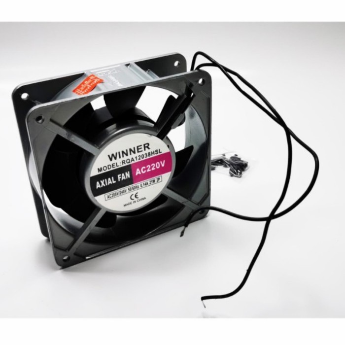 Jual WINNER / HAPPY Kipas AC 220V 12x12cm Cooling Exhaust FAN 220 Volt ...
