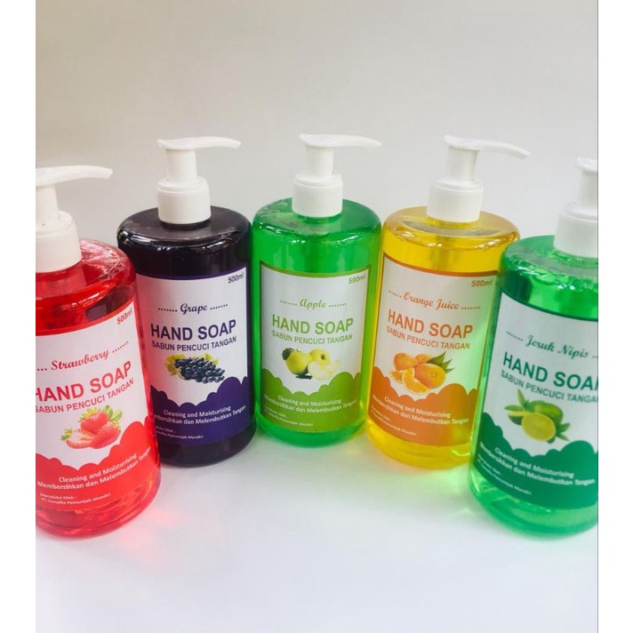 Jual Hand soap sabun cuci tangan 500ml | Shopee Indonesia