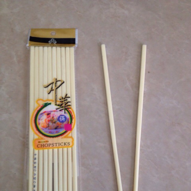 Jual Sumpit Mie Gading Plastik Melamin Ukir Warna Putih Cream ...