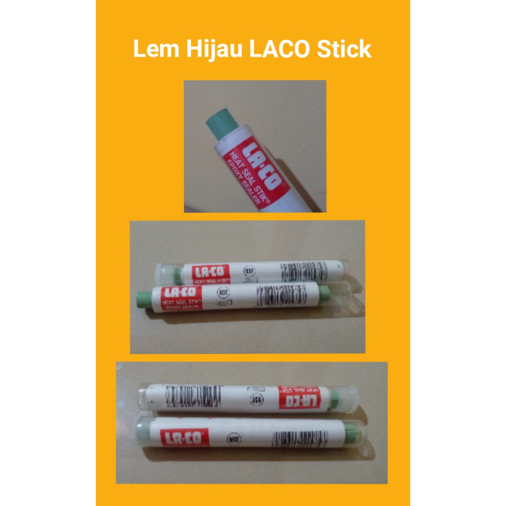Jual Lem hijau/Lem kulkas - laco stick ( Harga Per Cm ) | Shopee Indonesia