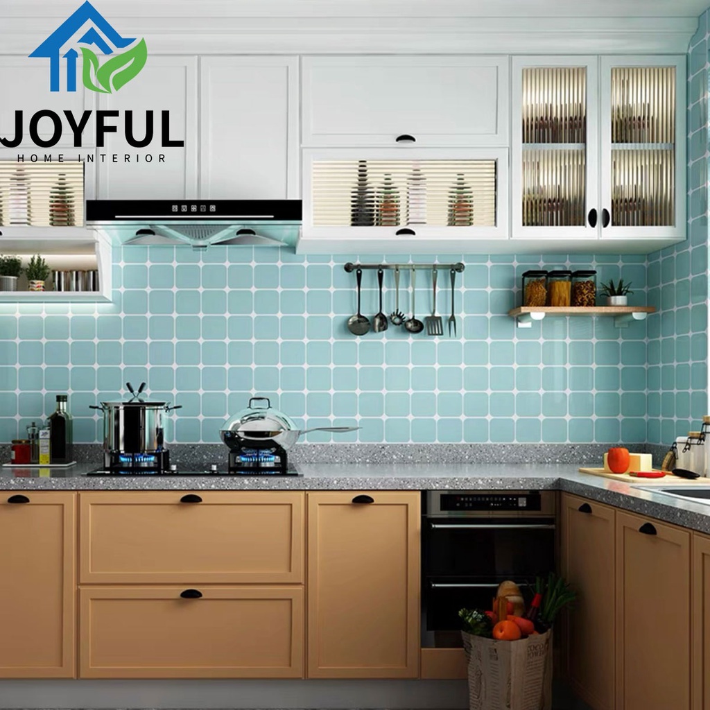 Jual Joyful Home Interior - Wallpaper Sticker Dapur dan Kamar Mandi, Uk ...