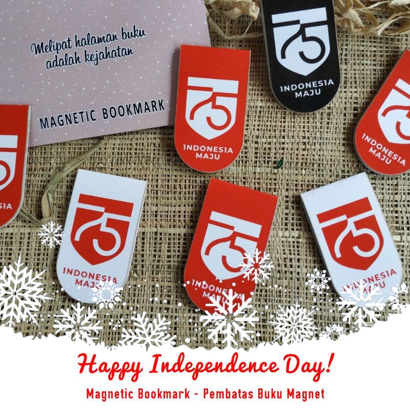 Jual Magnetic Bookmark - Pembatas Buku Magnet Alas Fulcolor | Shopee ...