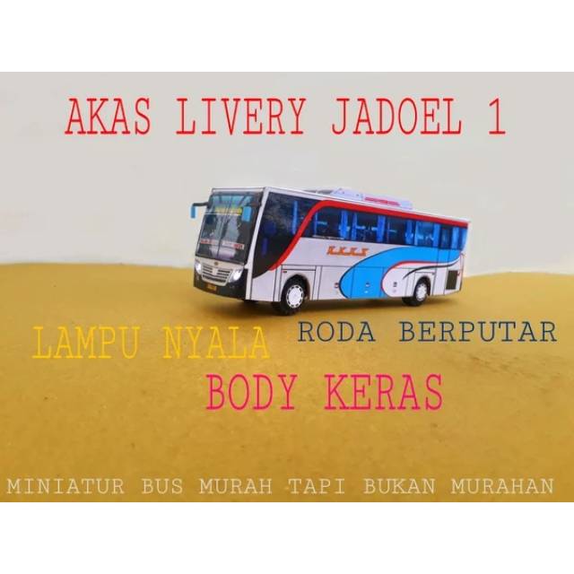Jual Miniatur bis akas jadul | Shopee Indonesia