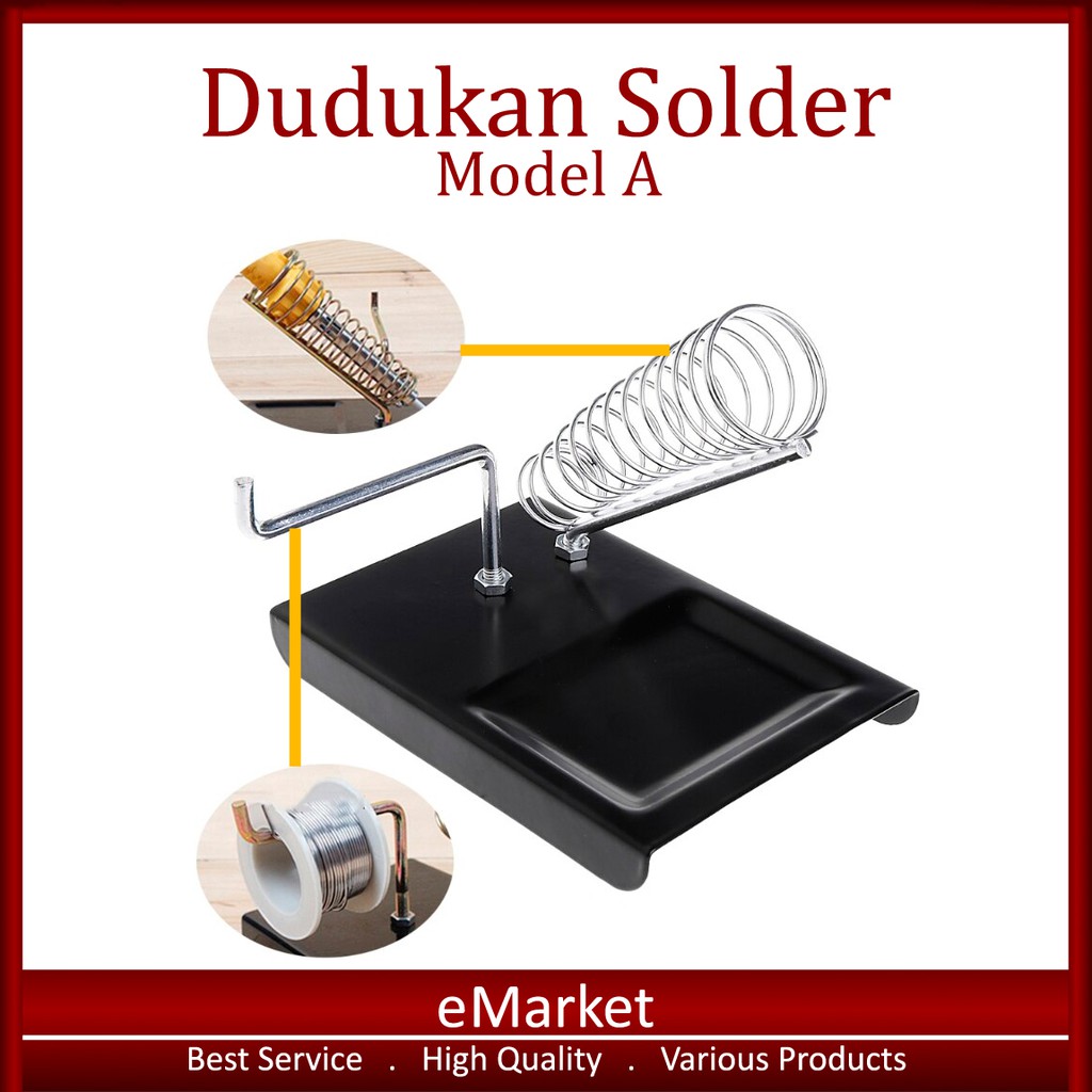 Jual Dudukan Solder / Stand Holder / Tempat Solder / Tatakan Solder ...