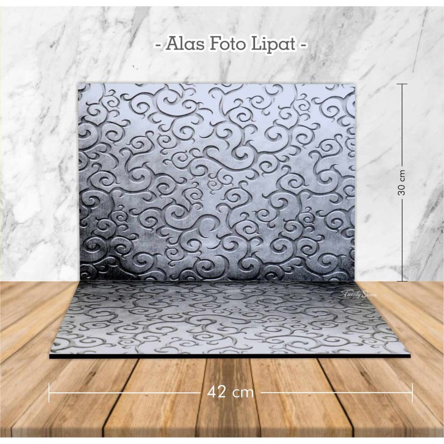Jual Alas Foto Lipat Stailes Silver Dan Gold / Background Foto Produk ...