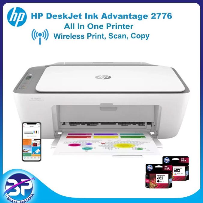 Jual HP Deskjet Ink Advantage 2776 WiFi All In One Printer | Shopee ...