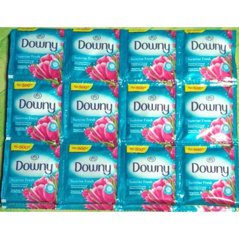 Jual Downy Sachet 500 Original ( 1 Renceng Isi 12 Sachet ) | Shopee ...
