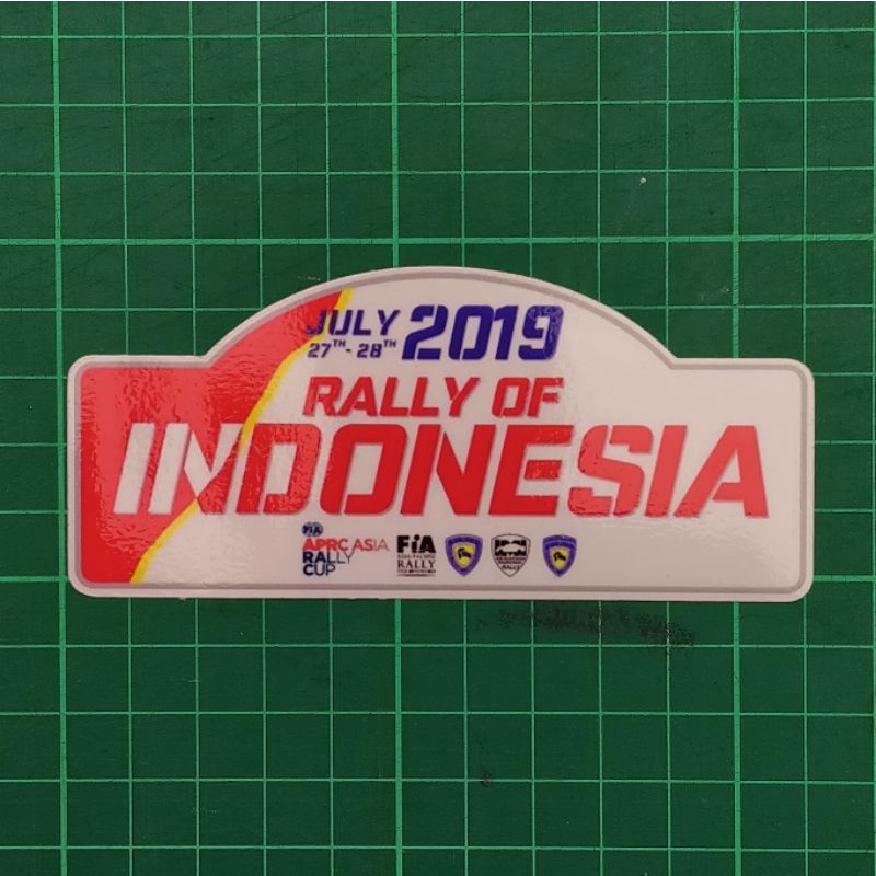 Jual sticker rally indonesia logo tag | Shopee Indonesia